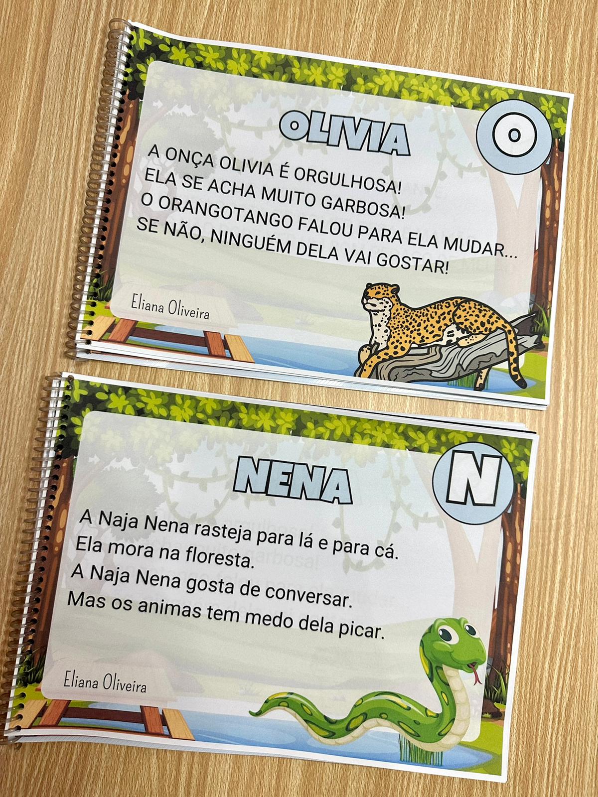 📚RIMAS DO ALFABETO -PEQUENOS TEXTOS – Alfabetizando com a Tia Lili